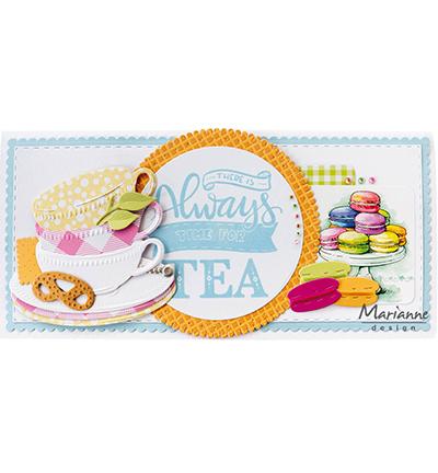 Marianne Design – Tea cup with spoon - CR1238